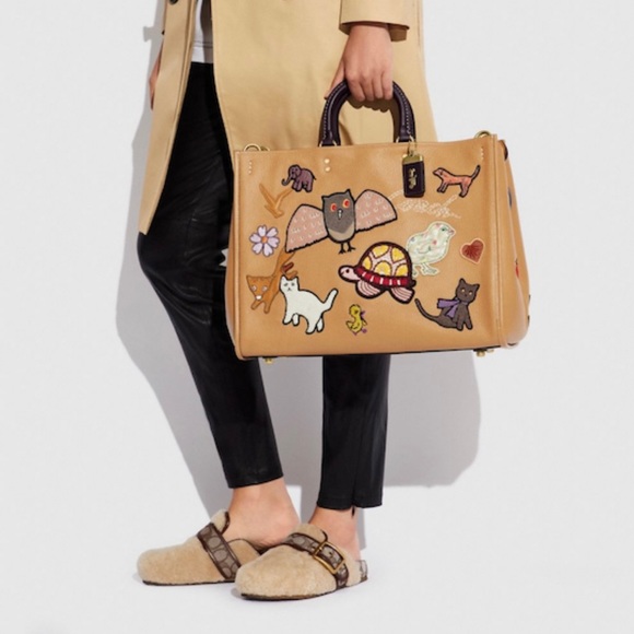 Coach | Bags | Coach Rogue 39 With Creature Patches | Poshmark